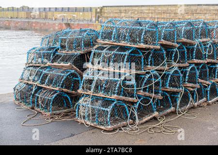 Group of fist net traps Stock Photo - Alamy
