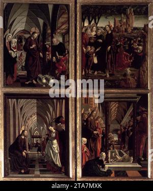 St Wolfgang Altarpiece: Scenes from the Life of Christ 1479-81 by ...