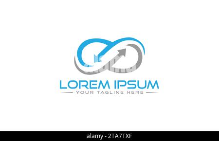 Infinite Logo Design Unique Logo Design Stock Vector Image & Art - Alamy