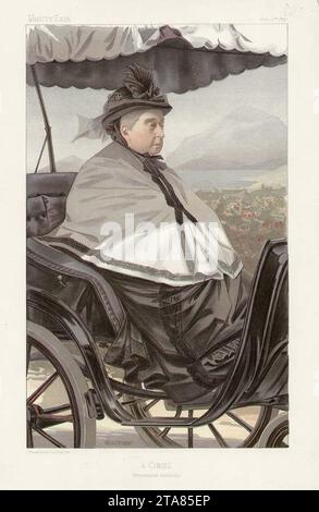 Queen Victoria, Vanity Fair, 1897 06 17 Stock Photo - Alamy