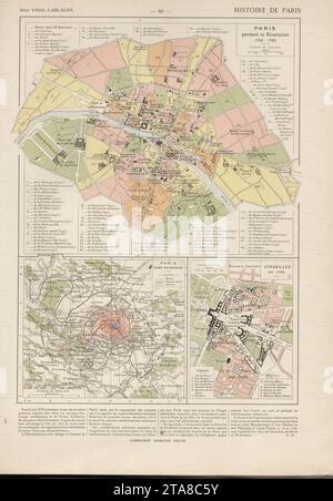 Vidal Lablache - Atlas General Histoire et Geographie, Paris 1789 ...