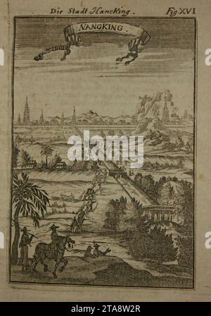 View of Nanking, 1685 Stock Photo - Alamy