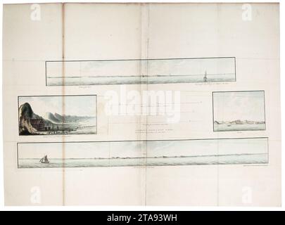 Views and coastal profiles of the Isle of Sable Stock Photo - Alamy