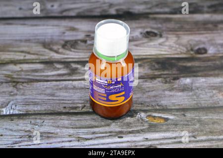 Cairo, Egypt, October 8 2023: Augmentin ES 600, amoxicillin clavulanate ...