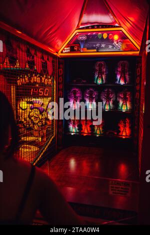 "Down the Clown" redemption arcade game, part of ICE's "Skill Wall ...