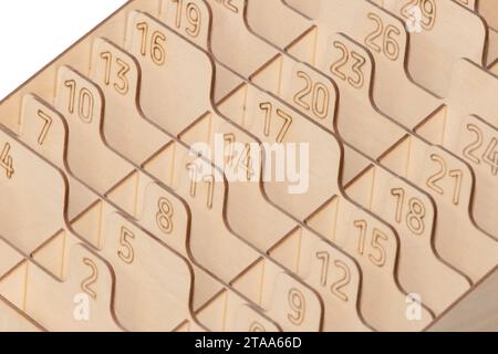 Numbered Sections Figures Storage Objects Parts OSB Material Signs ...
