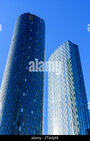 The Three60 and The Blade apartment blocks, Crown Street, Manchester ...