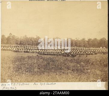 Wagon Park, Brandy Station, Virginia, Timothy H. O'Sullivan (American ...