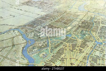 'Vogelvlucht Plan Zuid en Buitenveldert' refers to an aerial view or ...