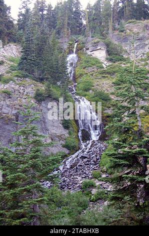 Volcanic Legacy Scenic Byway - Vidae Falls in Crater Lake National Park ...