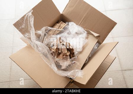 Gift packaging zero waste. Eco-friendly notebook, recycled paper ...