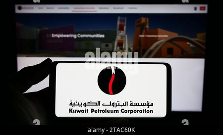 Kuwait National Petroleum Company Logo KNPC Stock Photo - Alamy