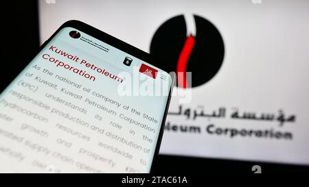 Kuwait National Petroleum Company Logo KNPC Stock Photo - Alamy