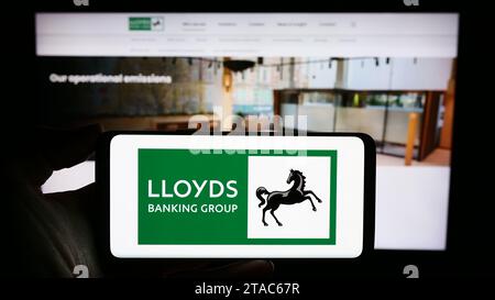 London- LLoyds Bank PLC in the City of London, a British retail and ...