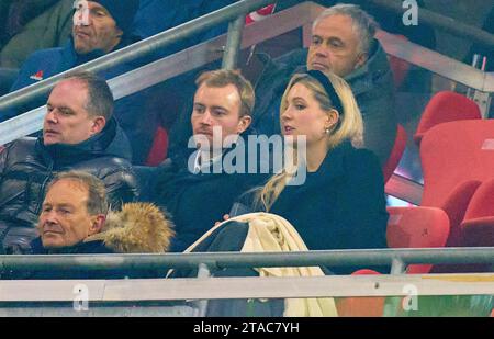 Ralley driver Sébastien Ogier with wife Andrea Kaiser in the group ...