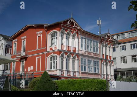 Altbau, Hotel Kaiser Wilhelm, Strandpromenade, Bansin, Usedom ...