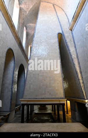 Alcobaça, Santa Maria monastery (12-18th century, gothic and baroque ...