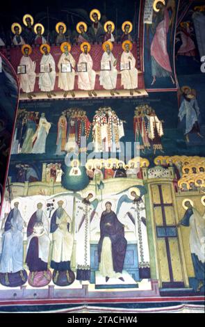 Mural from the interior of Dormition of the Mother of God Cathedral in ...