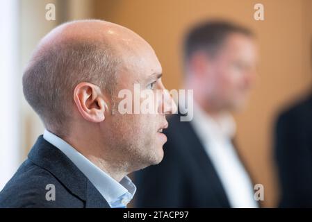 Wiesbaden, Germany. 30th Nov, 2023. Manfred Pentz (CDU), Secretary ...