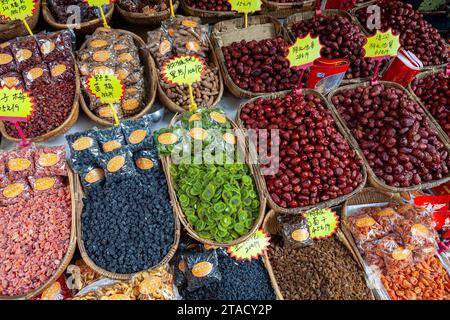 Fruits and Food at the Xian Market Stock Photo - Alamy