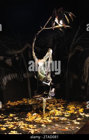 Tyler Eash 'All the World's Horses' performance art at Nicoletti ...
