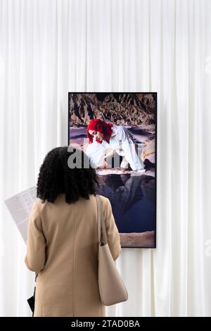 Moving portrait at the Sin Wai Kin 'Portraits' exhibition (2023) at ...