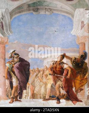 The Rage of Achilles by Giovanni Battista Tiepolo Stock Photo - Alamy