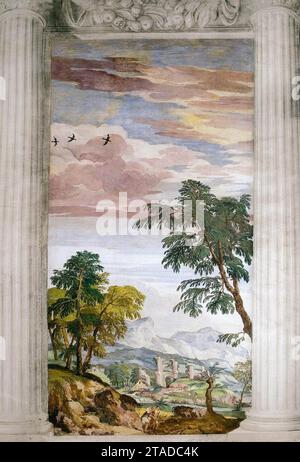 Landscape 1560-61 by Paolo Veronese Stock Photo - Alamy