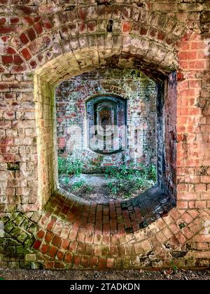 South Cerney Brick Arches Stock Photo - Alamy