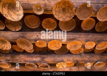 Native baskets, Hubbell Trading Post National Historic Site, Arizona ...