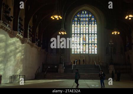 Stained Glass Windows at Westminster Hall, Palace of Westminster ...