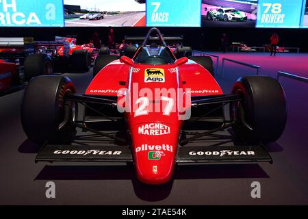 Ferrari 126 C2 engine Stock Photo - Alamy