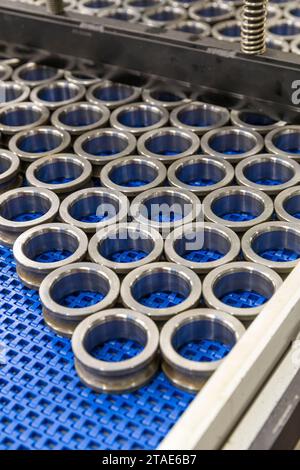 France, Indre et Loire, SKF factory, autonomous pallet truck, The SKF ...