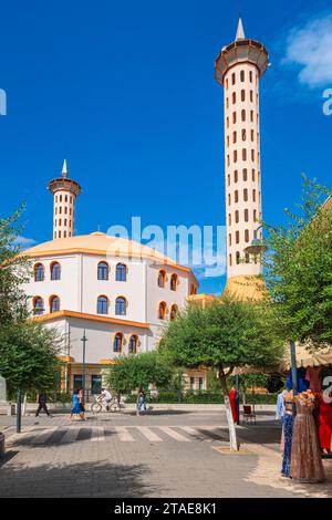 Albania, Fier, the Great Mosque of Fier Stock Photo - Alamy