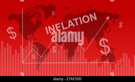 Inflation background worldwide Stock Vector Image & Art - Alamy
