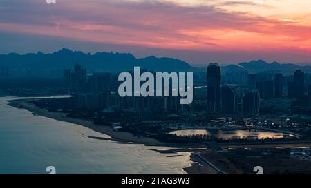 QINGDAO, CHINA - NOVEMBER 30, 2023 - The West Coast New Area is seen at ...