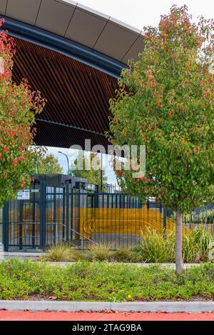 Exterior detail images of Bella Vista Railway Station on the Metro ...