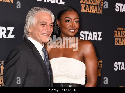 Tony Danza and Patina Miller Stock Photo - Alamy