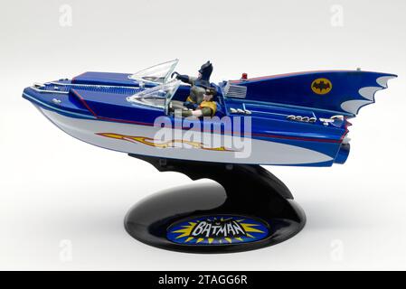 Batboat model from 1966 Batman Movie Stock Photo - Alamy