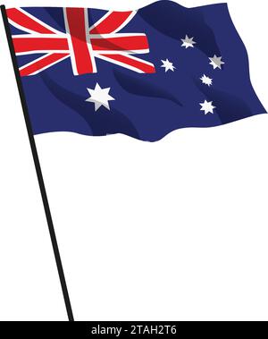 Australian flag set color collection Stock Vector Image & Art - Alamy