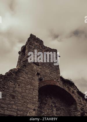 Dramatic Skys, Black and White, Ruins of Wallingford Castle ...