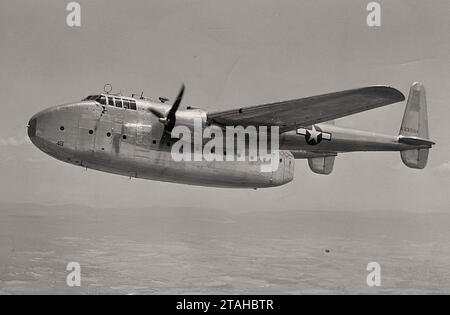Airplane - Fairchild C-82A x Stock Photo - Alamy