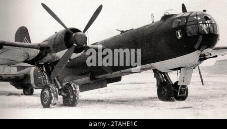 Airplane - Heinkel He 177 Greif 1 Stock Photo - Alamy