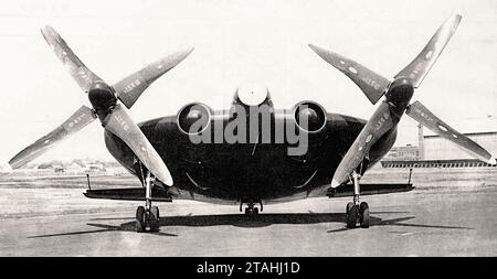 Airplane - Vought XF5U-1 4 Stock Photo - Alamy
