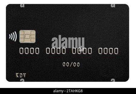 Debit card closeup on transparent background for design purpose Stock ...