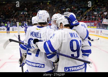 Dynamo Hockey Club player, Jordan Weal (91) seen in action during the ...