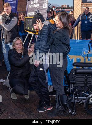 Lindsey Burrow, wife of former Leeds Rhinos player Rob Burrow, and ...