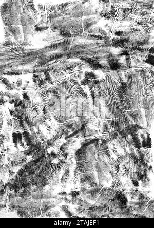 Abstract illustration of textured overlay over white and red color ...