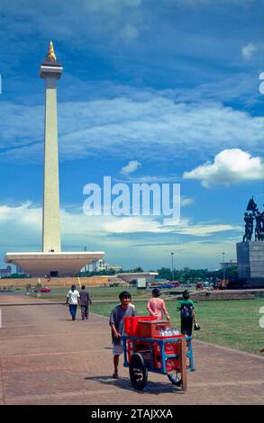 The National Monument (Indonesian: Monumen Nasional, abbreviated Monas ...
