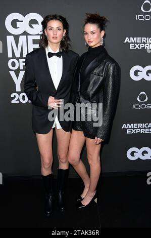 Aleandra Frerk und Angelina Frerk bei der 25. Verleihung der GQ Men of ...